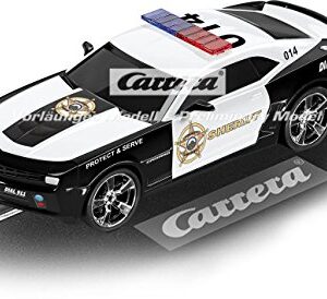 Carrera GO 64031 Chevrolet Camarao ZL1 Sherrif Slot Car Racing Vehicle