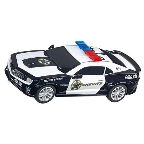 Carrera GO 64031 Chevrolet Camarao ZL1 Sherrif Slot Car Racing Vehicle