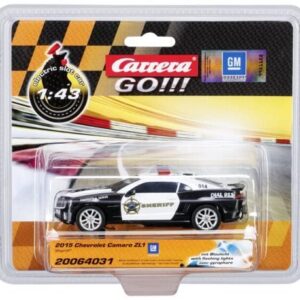 Carrera GO 64031 Chevrolet Camarao ZL1 Sherrif Slot Car Racing Vehicle