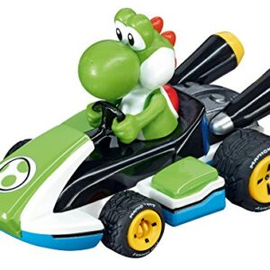 Carrera 64035 Mario Kart - Yoshi 1:43 Scale Analog Slot car Vehicle for GO!!! Electric and Battery Slot car Racing Track