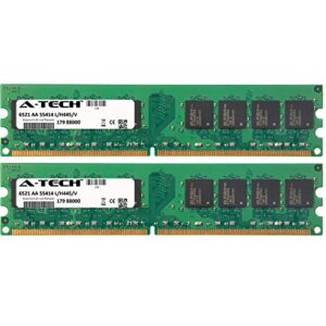 2gb kit (2 x 1gb) for alienware area-51 desktop series 4500 7500 (ddr2) 750i alx sli. dimm ddr2 non-ecc pc2-6400 800mhz ram memory. genuine a-tech brand.