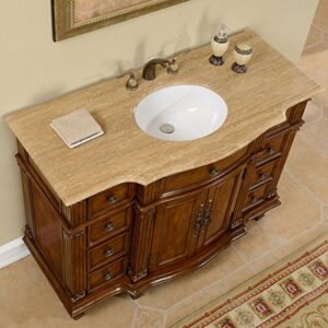 Silkroad Exclusive HYP-0277-T-UWC-48 Vanities, 48-Inch