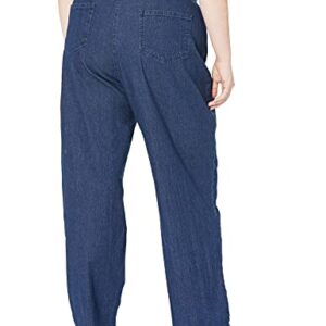 Ruby Rd. womens Plus-size Classic 5-pocket Fly Front Denim Jean Pants, Indigo, 22 US