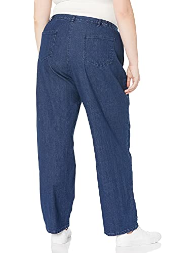 Ruby Rd. womens Plus-size Classic 5-pocket Fly Front Denim Jean Pants, Indigo, 22 US