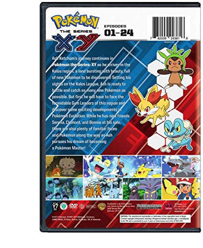 Pokemon the Series: XY Set 1 (DVD)