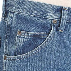 Wrangler Authentics Men's Classic 5-Pocket Regular Fit Cotton Jean, Stonewash Mid, 34W x 32L