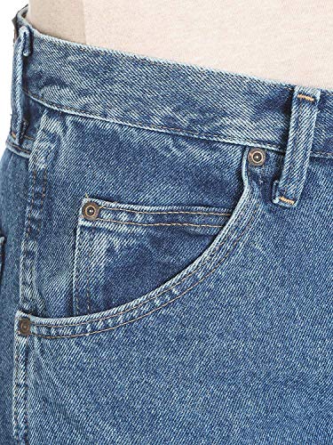 Wrangler Authentics Men's Classic 5-Pocket Regular Fit Cotton Jean, Stonewash Mid, 34W x 32L