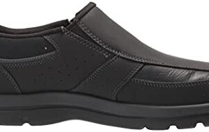 Rockport Men's Get Your Kicks Slip-On Black Loafer 9.5 W (EE)-9.5 W