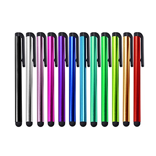 Stylus Pens for Touch Screens, 10 Pack Premium 4.1 Inch Metal Universal Capacitive Stylus for iPhone, Samsung, Ipad, iPod, Kindle Tablet and All Touch Screen Devices