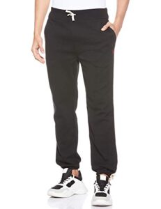 polo ralph lauren men's classic athletic pants, black, l