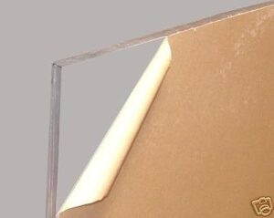 clear acrylic plexiglas sheet , 1/4" thick, 8" x 12" (pack of 2)