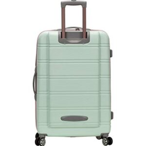 Rockland Melbourne Hardside Expandable Spinner Wheel Luggage, Mint, 2-Piece Set (20/28)