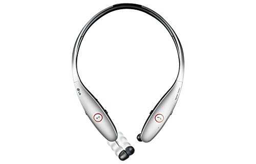 LG Electronics Tone HBS-900 INFINIM Bluetooth Stereo Headset - Silver (Renewed)