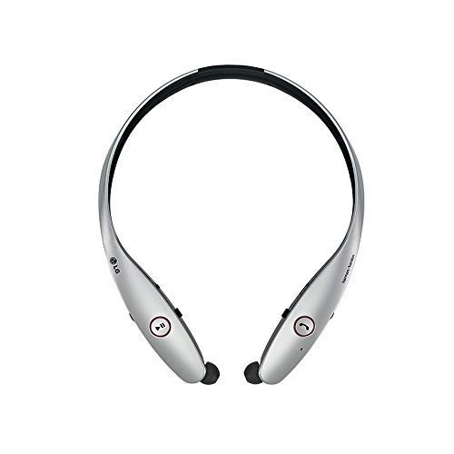 LG Electronics Tone HBS-900 INFINIM Bluetooth Stereo Headset - Silver (Renewed)