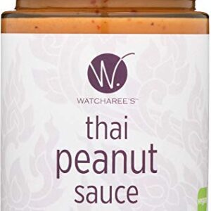 WATCHAREES SAUCE THAI PEANUT 12.8 OZ