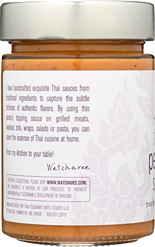 WATCHAREES SAUCE THAI PEANUT 12.8 OZ