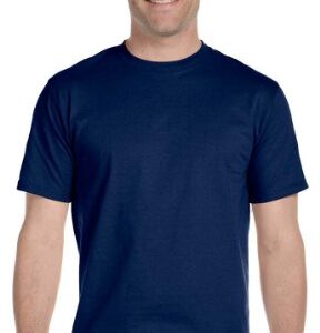 Gildan Men's DryBlend 50 Cotton/50 Poly T-Shirt Navy Large