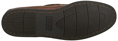 Dockers Men’s Vargas Leather Handsewn Boat Shoe,Rust, 10 M US