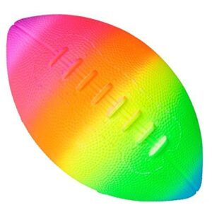 rhode island novelty 9" rainbow football