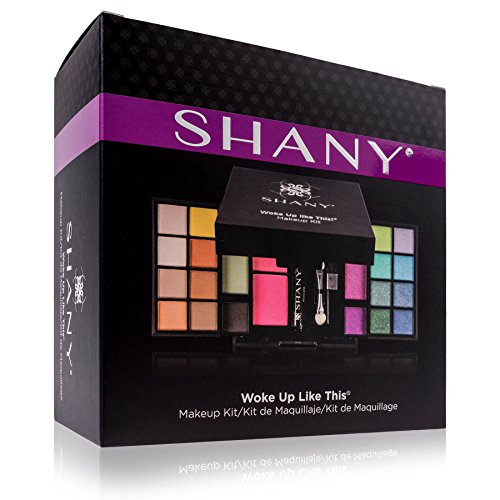 SHANY 'Woke Up Like This' Makeup Kit - Eye Shadows, Blushes, Mascara, and Applicators