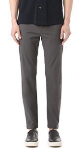 theory men's zaine neoteric trousers, dark grey, 32