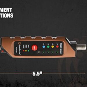 Southwire M500CX4 Coax Continuity Tester/Mapper; Durable Design; Auto Power-Off; Double-Molded Housing; Easy-to-Understand LED Display; Includes 4 Color-Coded ID Remotes