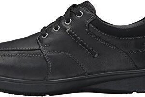 Clarks Men's Cotrell Walk Oxford, Black, 9.5 D - Medium