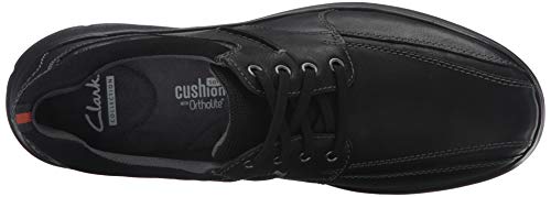 Clarks Men's Cotrell Walk Oxford, Black, 9.5 D - Medium