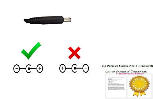 UpBright 7.5V AC/DC Adapter Compatible with Dana by AlphaSmart ACC-AC55 41-7.5-500D ACCAC55 41-75-500D Alpha Smart 7.5 V 500mA 7.5VDC 0.5A - 1A DC7.5V Class 2 Transformer Power Supply Cord Charger