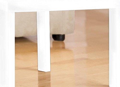 Ameriwood Home Parsons Modern Coffee Table, White