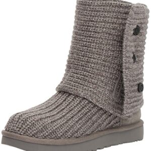 UGG Women's Classic Cardy Winter Boot, Grey, 11 B US