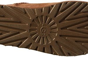 UGG Women's Bailey Button Triplet II Winter Boot, Chestnut, 9 B US