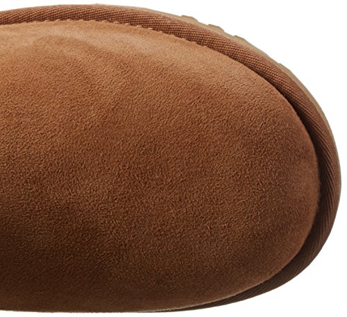 UGG Women's Bailey Button Triplet II Winter Boot, Chestnut, 9 B US