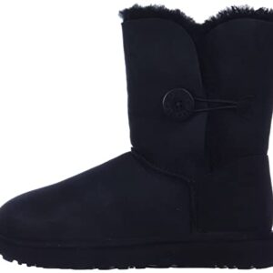 UGG Women's Bailey Button II Boot, Black, 8