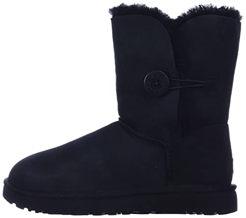 UGG Women's Bailey Button II Boot, Black, 8