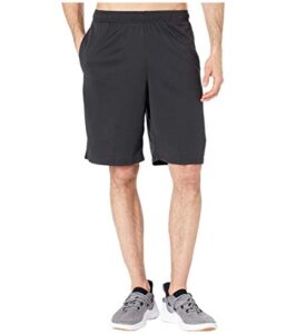 champion mens 10" core training athletic shorts, black, x-large us