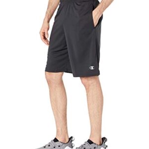 Champion mens 10" Core Training athletic shorts, Black, X-Large US