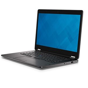 Dell Latitude E7470 Business Laptop - N1N70 (14" FHD LCD, Intel i5-6300U 2.40GHz, 8GB DDR4 RAM, 256GB SSD, Bluetooth 4.1, Windows 7/10 Pro 64)