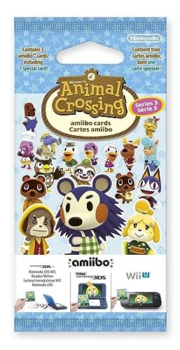 Animal Crossing: Happy Home Designer Amiibo Cards Pack - Series 3 (Nintendo 3DS)