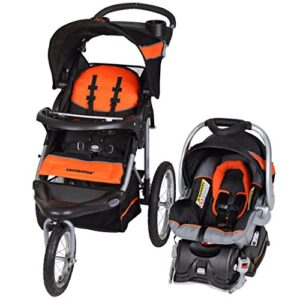 baby trend expedition jogger travel system, millennium orange