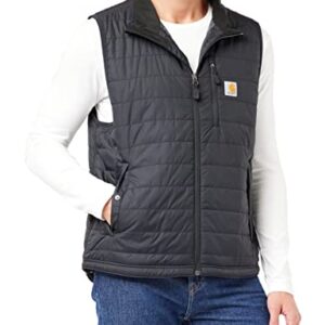 Carhartt Men's Gilliam Vest, Black, X-Large