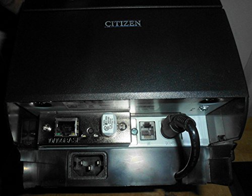 Citizen America CT-S601S3WFUBKP CT-S601 Series POS Thermal Printer with PNE Sensor, Top Exit, USB and Wi-Fi Connection, Black