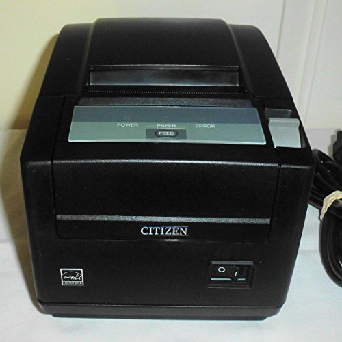 Citizen America CT-S601S3WFUBKP CT-S601 Series POS Thermal Printer with PNE Sensor, Top Exit, USB and Wi-Fi Connection, Black