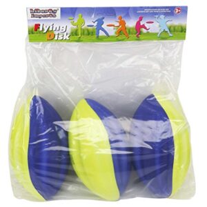 8.5" Foam Spiral Football PU Soft Balls, Set of 3, for Kids Sports Training Practice Indoor Outdoor Play