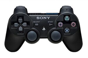 playstation 3 dualshock 3 wireless controller (black) (renewed)