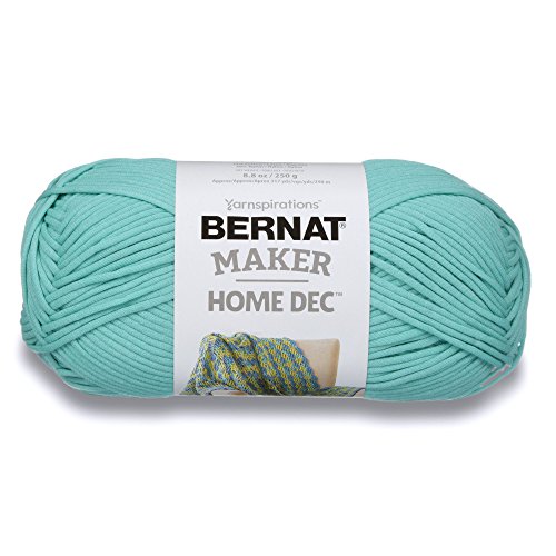 Bernat Maker Home Dec Yarn, 8.8oz, Guage 5 Bulky Chunky, Aqua