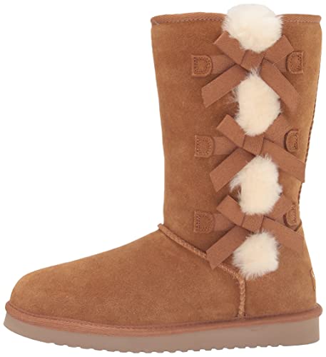 Koolaburra by UGG Women's Victoria Tall Fashion Boot, Chestnut, 07 M US