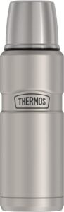 thermos stainless king vacuum-insulated compact bottle, 16 ounce, matte steel