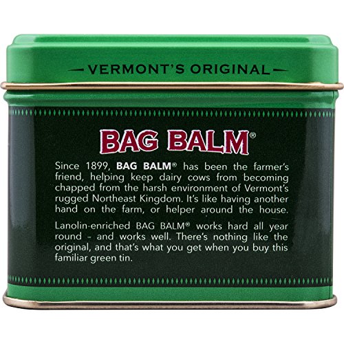 Vermont's Original Bag Balm for Dry Chapped Skin Conditions 8 Ounce Tin