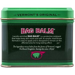 Vermont's Original Bag Balm for Dry Chapped Skin Conditions 8 Ounce Tin